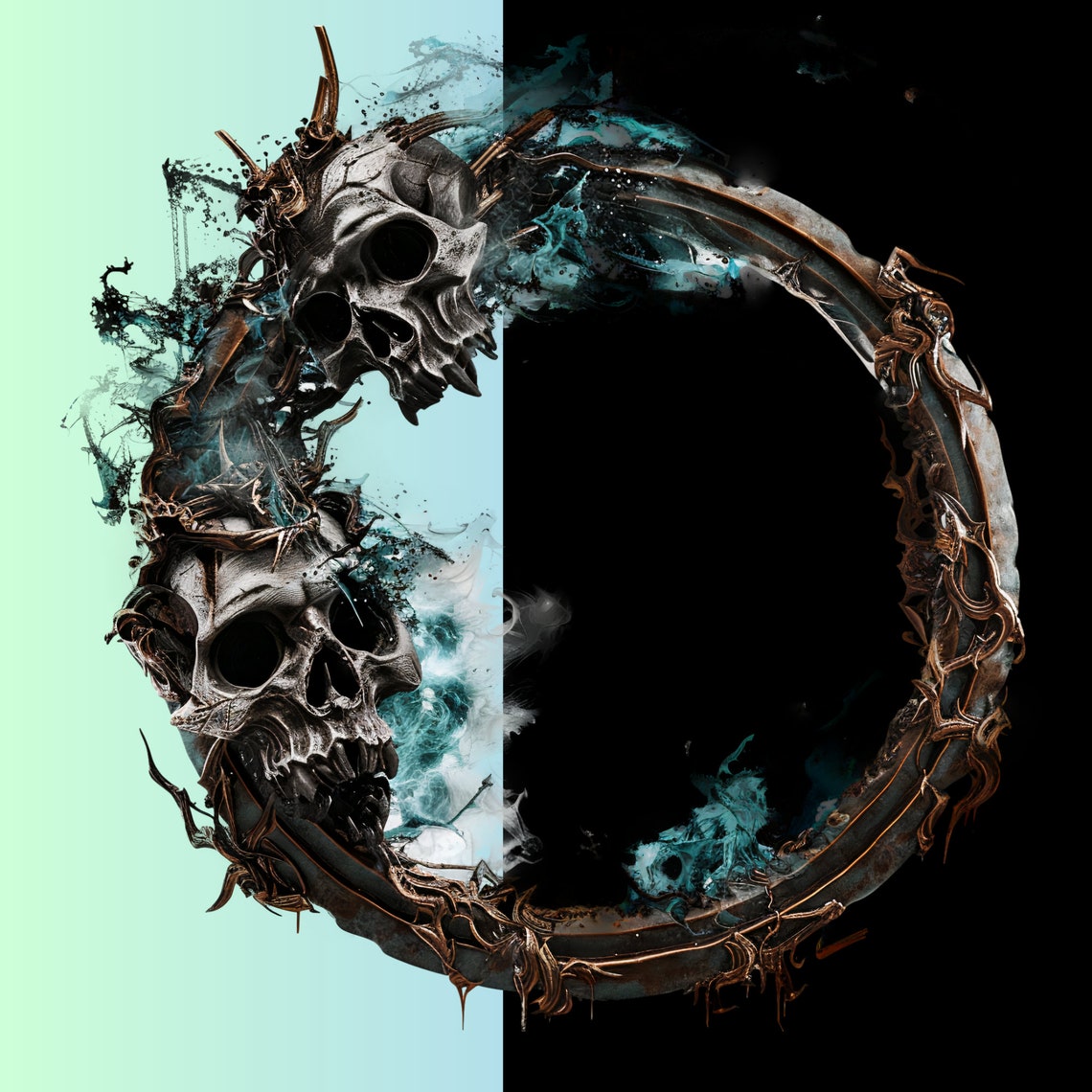 Undead Token Border Frame Dnd | Digital Token for Dnd, Foundry VTT ...