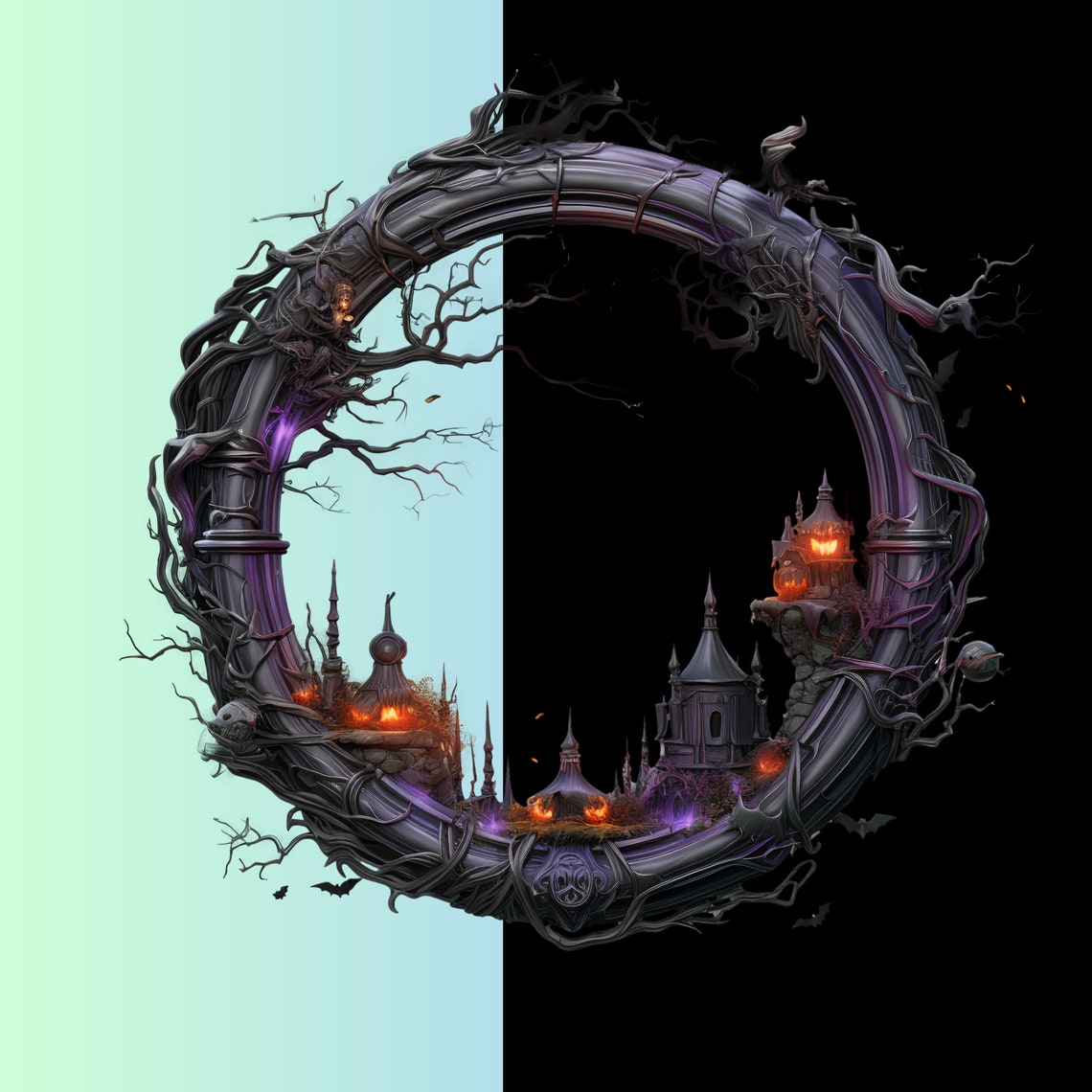 Witch Token Border Frame Dnd | Digital Token for Dnd, Foundry VTT ...