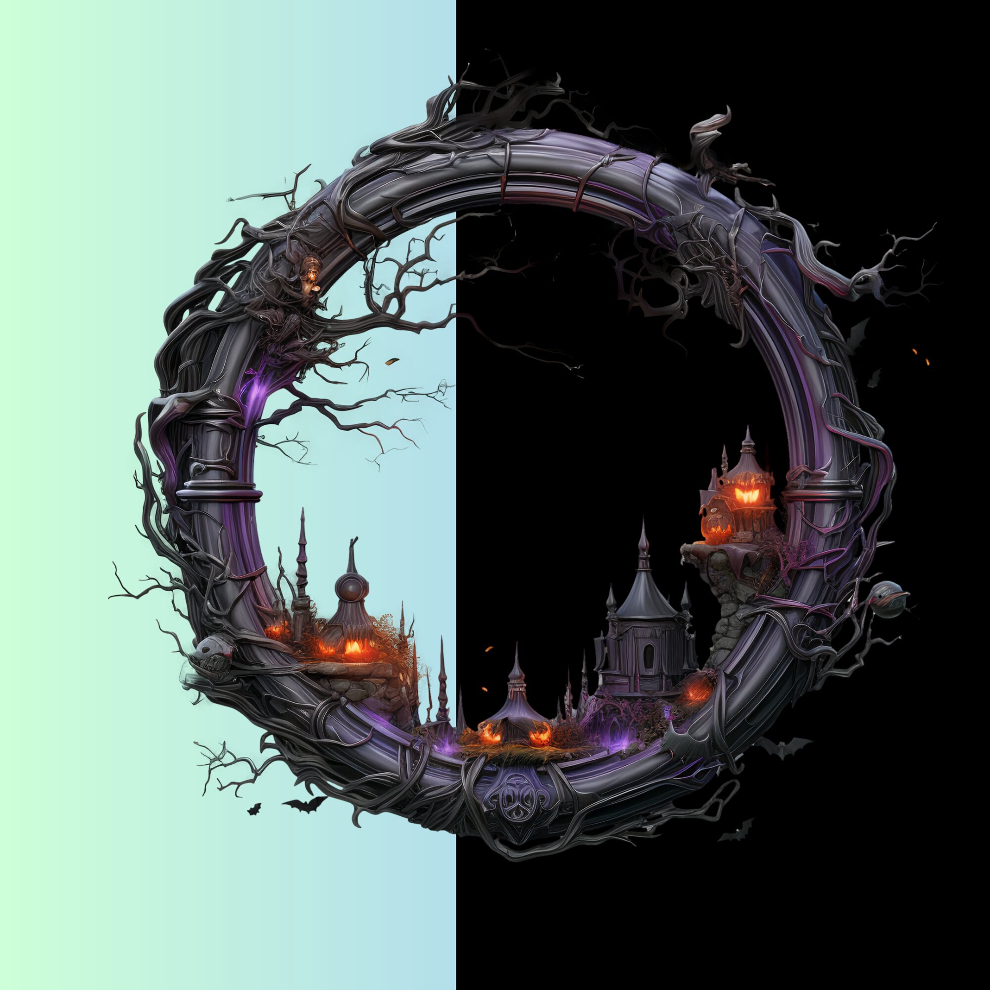 Witch Token Border Frame Dnd | Digital Token for Dnd, Foundry VTT ...