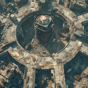 Post Apocalyptic World Battlemaps Bundle for Rpg,maps for Dungeons & Dragons,post Apocalyptic ...