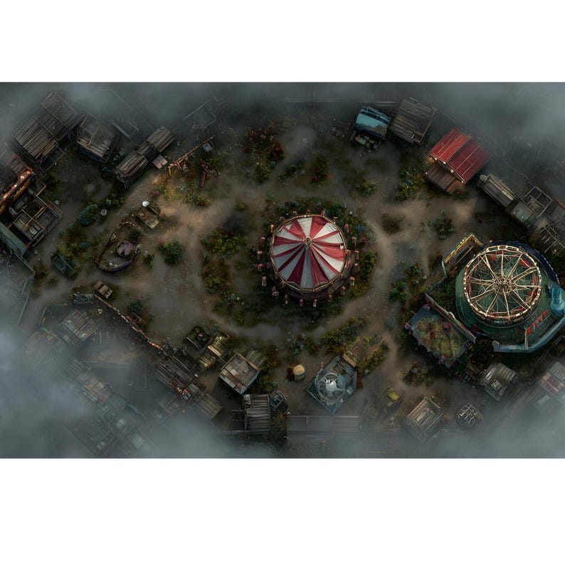 4 Post Apocalyptic Battlemap Bundles, 4 Dnd Map Bundles, Post ...