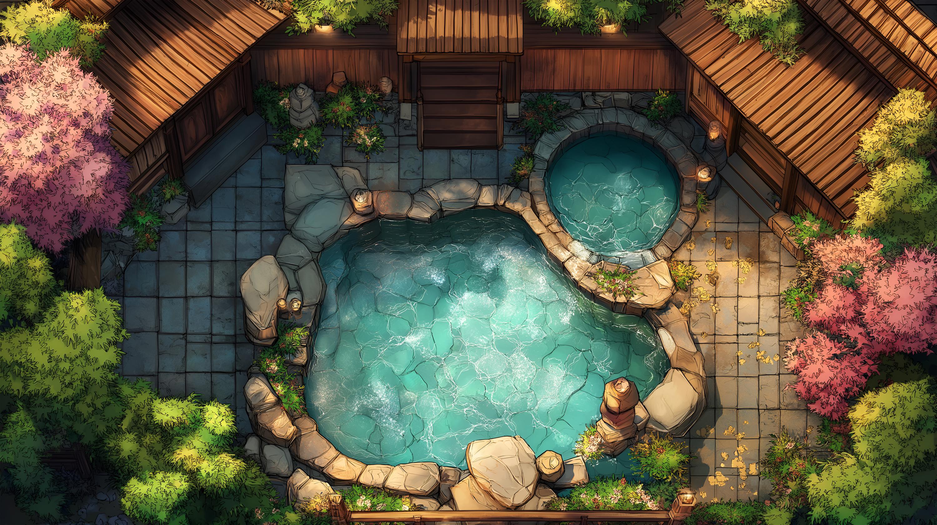 250 Japanese Themed RPG Battle Maps Bundle,dnd Maps and 90 Tokens for ...