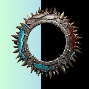 Mercenary Token Border Frame Dnd | Digital Token for Dnd, Foundry VTT ...