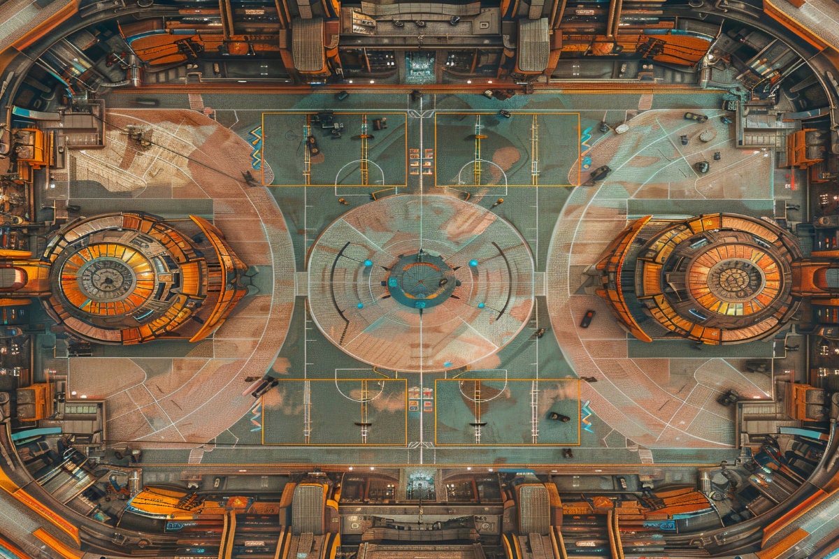 15 Epic Sci-fi Battle Arena Maps Bundle Dungeons & Dragons 16:9 Top ...