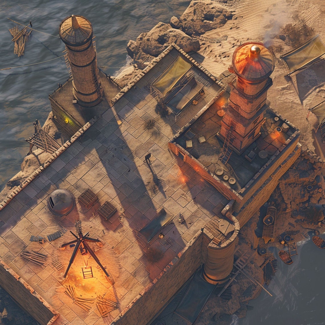 Ancient Egypt Battlemaps Bundle for Rpg,maps for Dungeons & Dragons ...