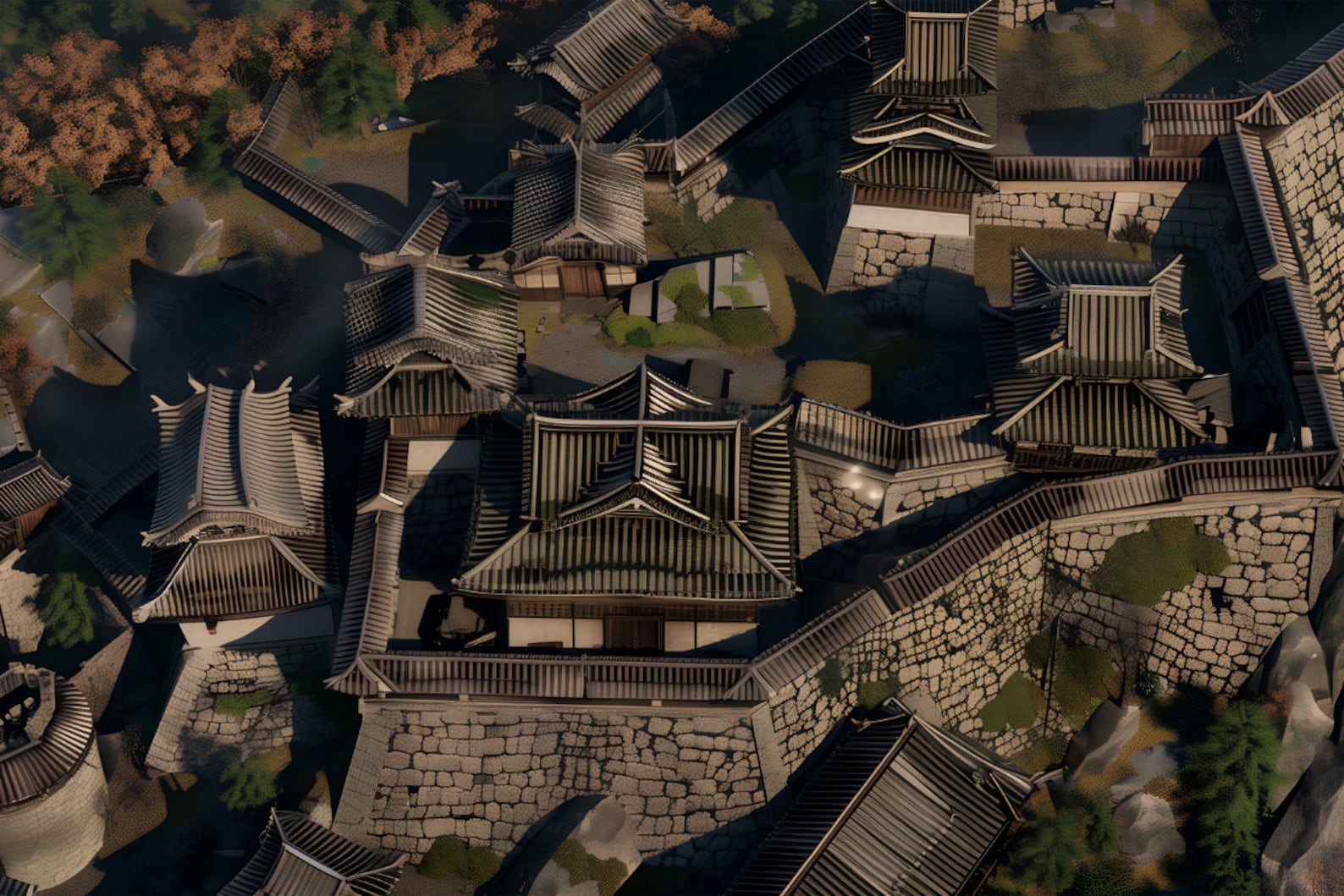 Japanese Themed RPG Battle Maps Bundle ,digital RPG Maps for Commercial ...