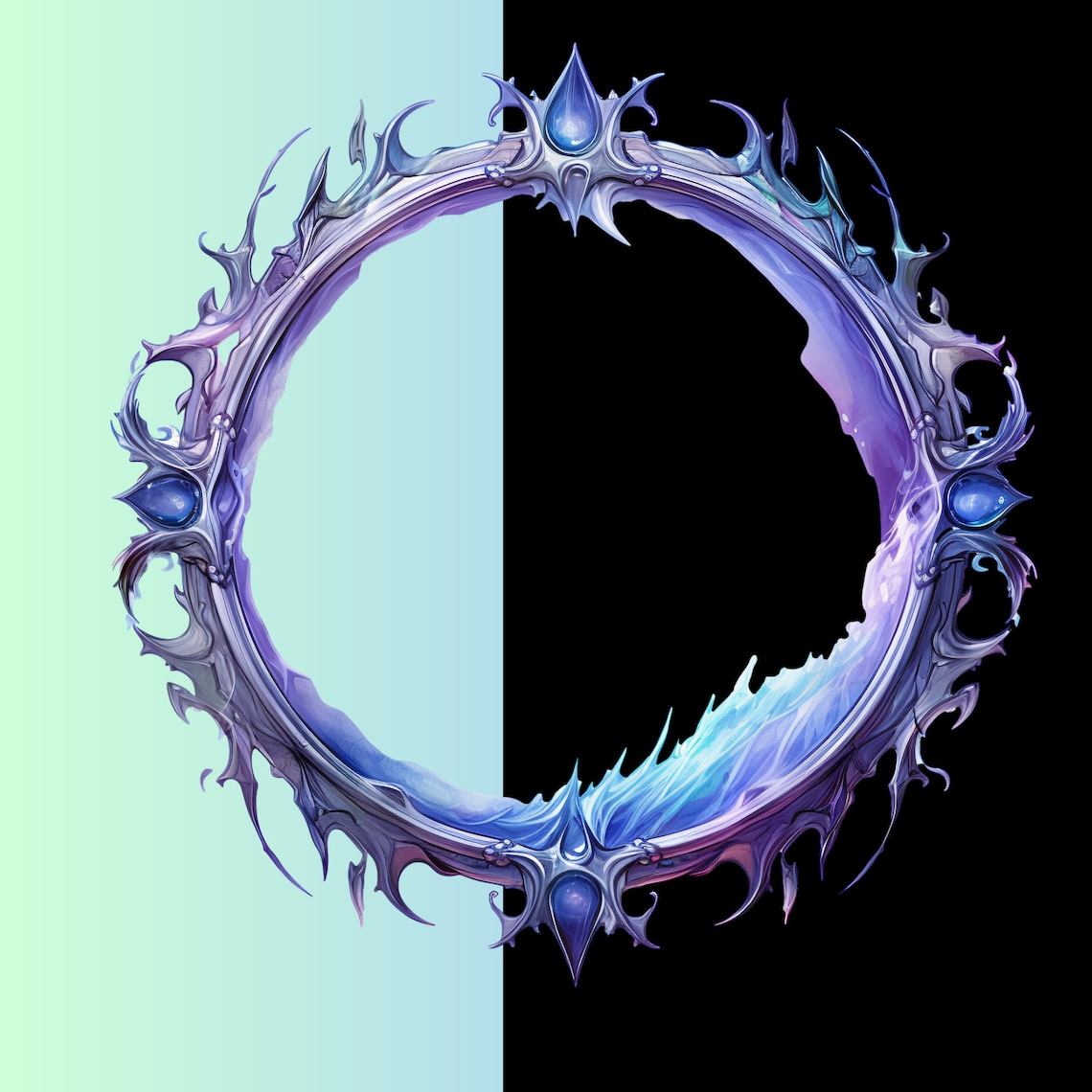 Wizard Token Border Frame Dnd | Digital Token for Dnd, Foundry VTT ...