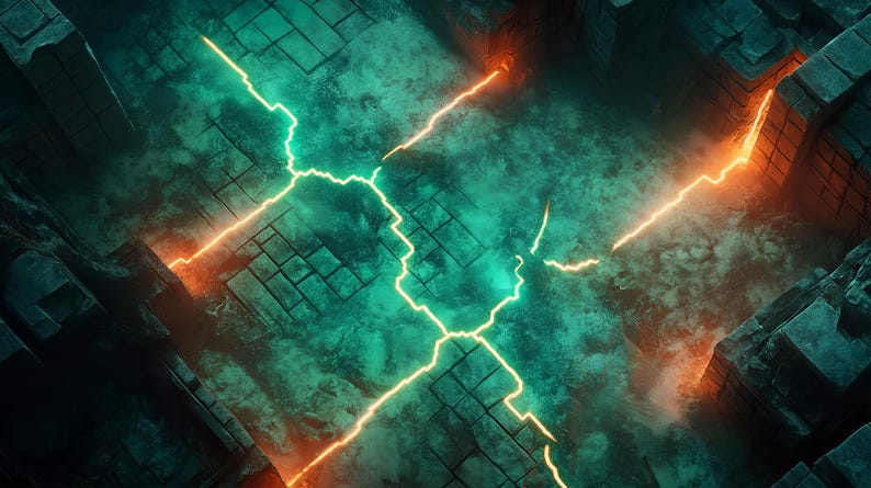 17 Cyberpunk Highlands Battlemap Bundle for RPG, Cyberpunk Maps for ...