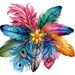 Birds Feathers Clipart,colorful Feathers,feather PNG Clipart ...