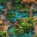 Jungle Villages Battle Map for D&d,digital RPG Maps,dungeons and ...