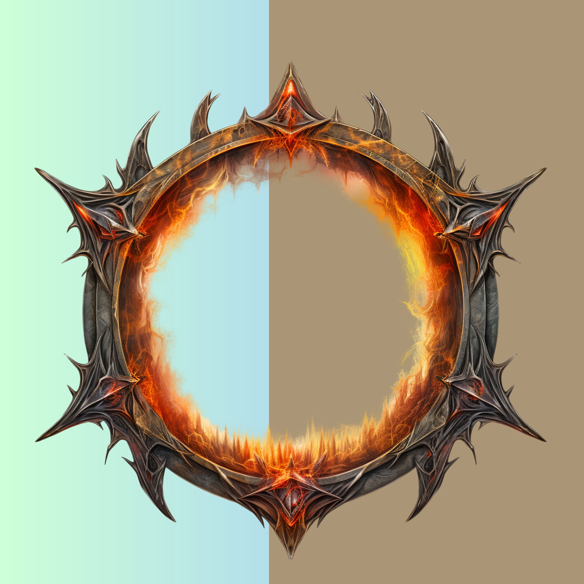 Wizard Token Border Frame Dnd | Digital Token for Dnd, Foundry VTT ...