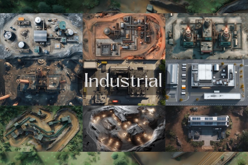 560 Modern Dnd Battle Maps: Enhance Your Urban Adventures,digital RPG ...