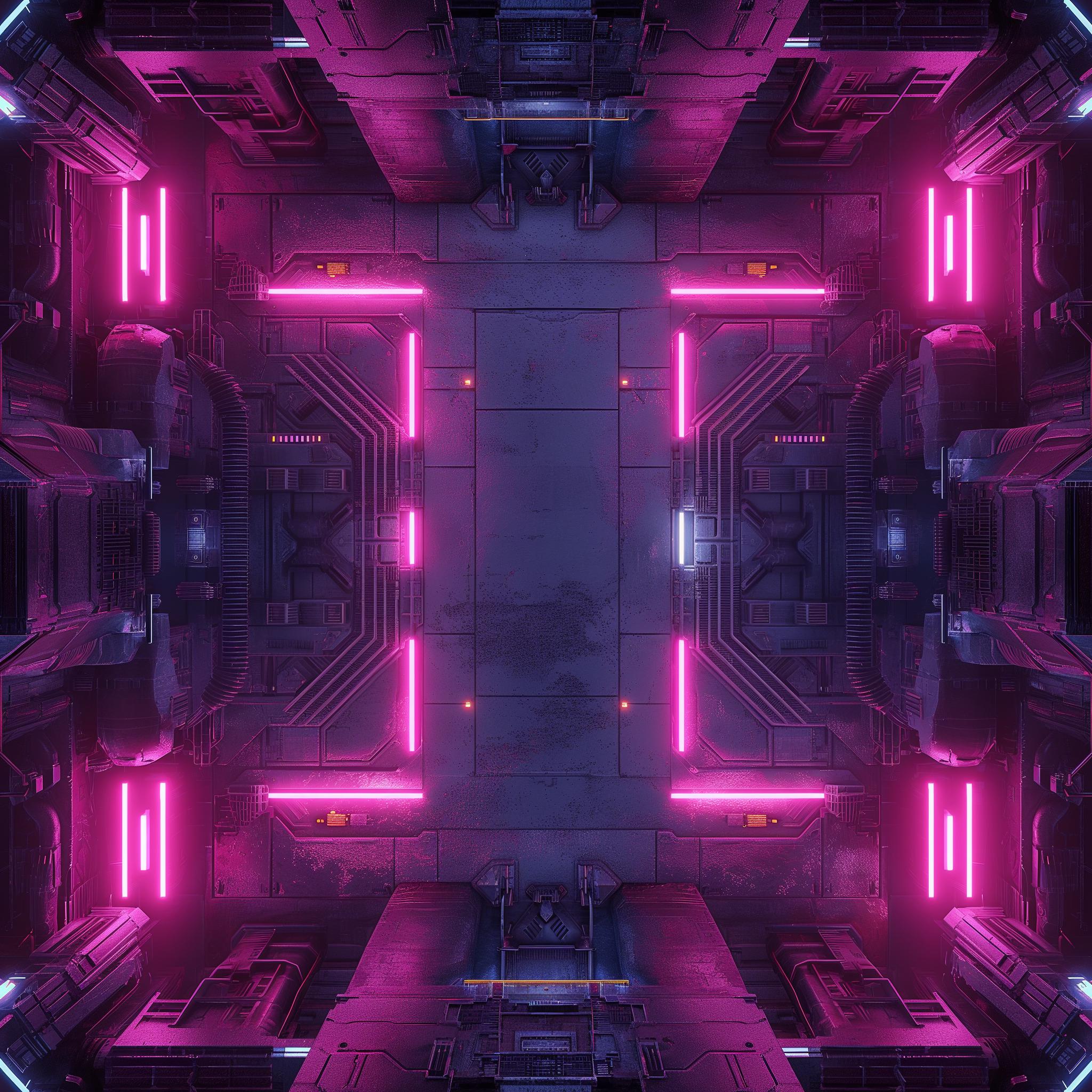 Cyberpunk Arena Battlemap Bundle for Rpg,maps for Dungeons & Dragons ...