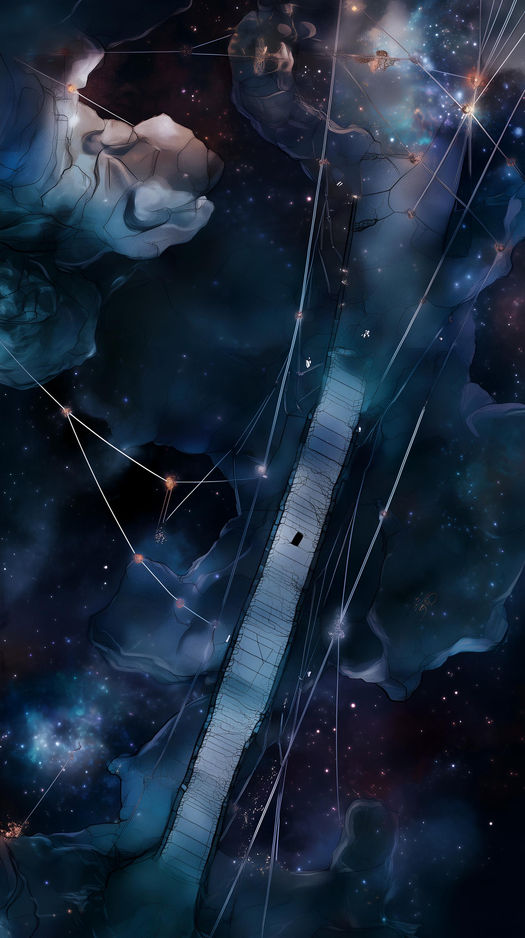 Battle Maps - 20 Celestial Pathway | Dnd Battle Maps | RPG Fantasy Maps ...