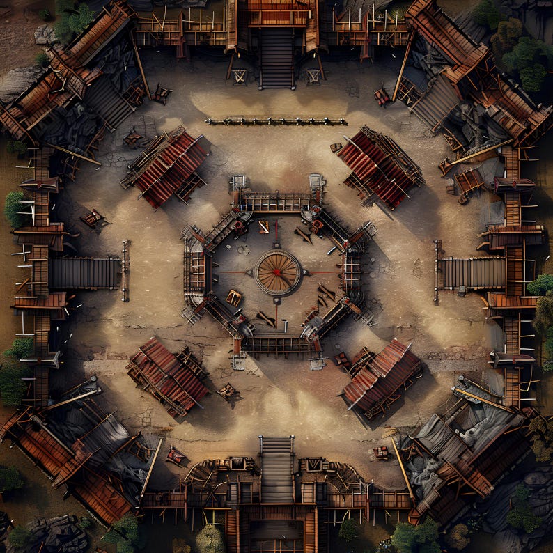 Orc Battle Maps Pack,maps for Dungeons & Dragons, Battle Maps,dnd ...