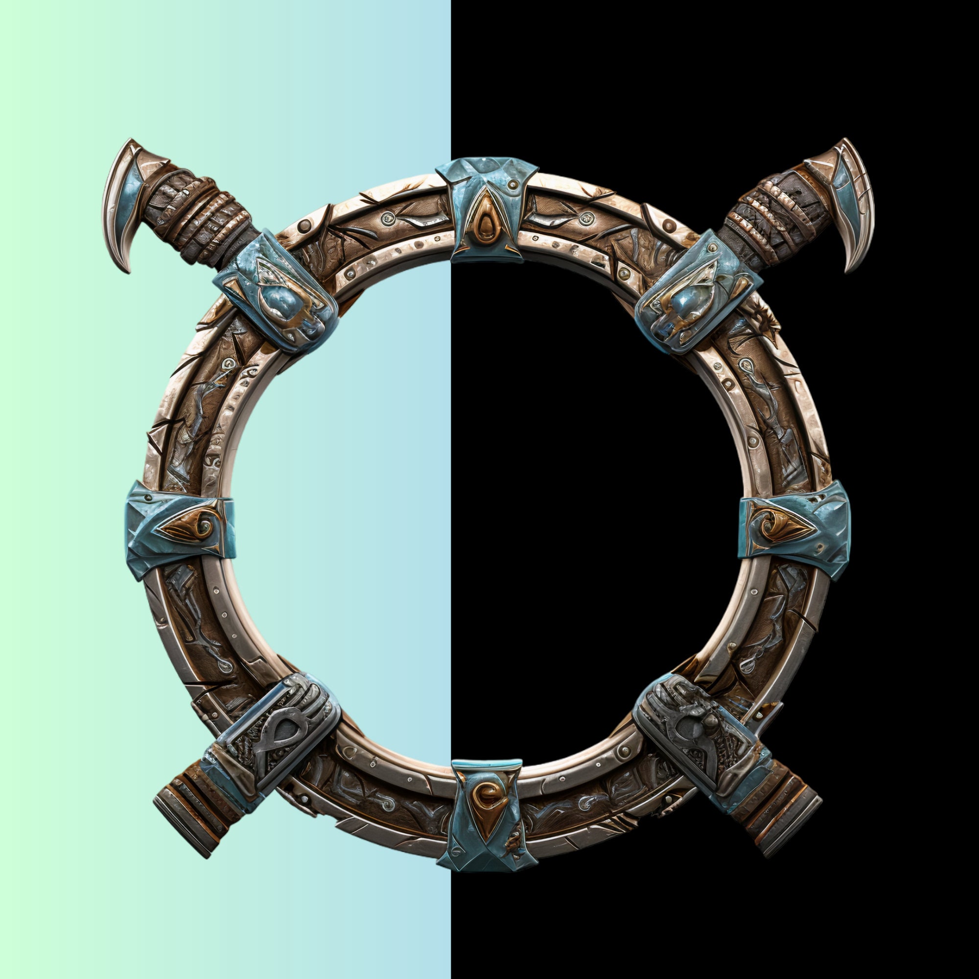 Barbarian Token Border Frame Dnd | Digital Token for Dnd,foundry VTT ...