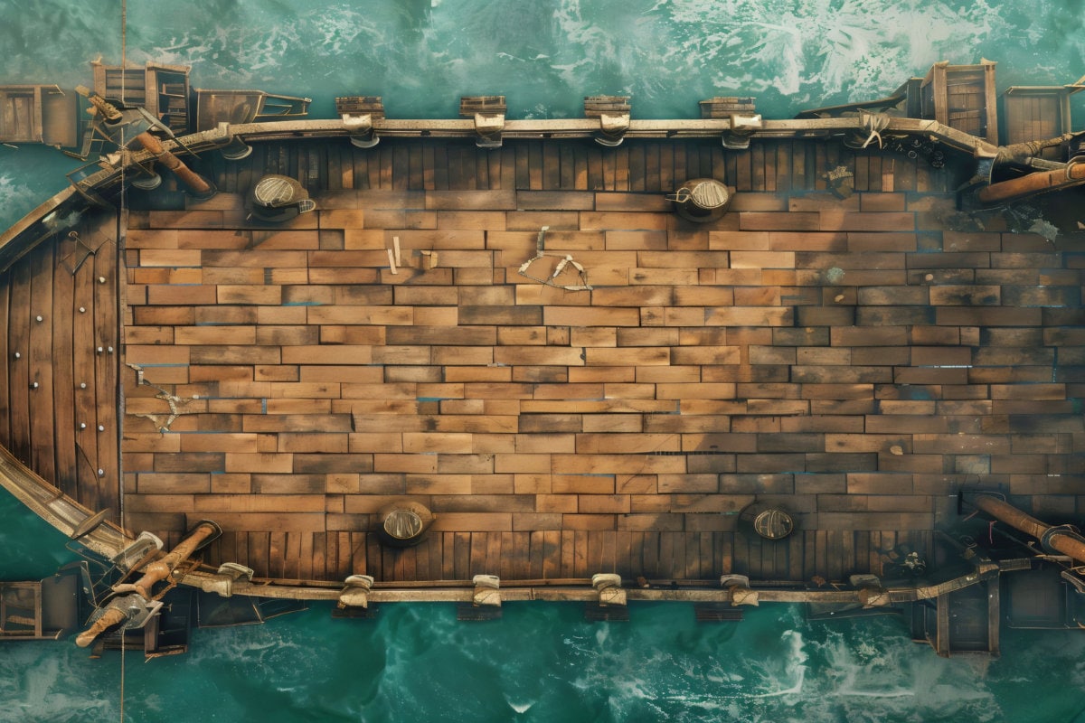 Sea Ships Battlemaps Dnd: Digital RPG Maps Bundle for Dungeons and ...