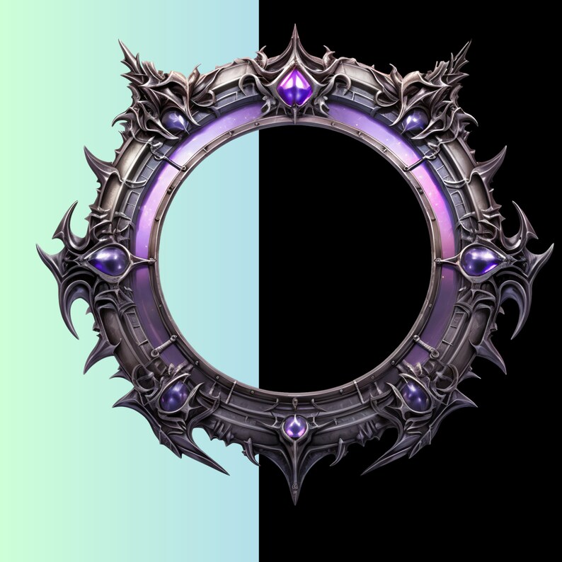 Warlock Token Border Frame Dnd | Digital Token for Dnd, Foundry VTT, Roll20 | TTRPG Printable ...