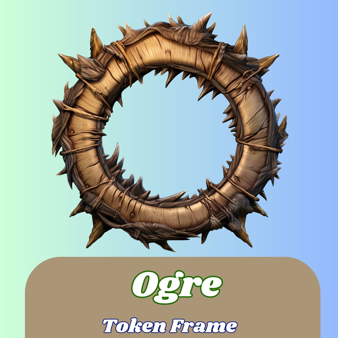 Ogre Token Border Frame Dnd | Digital Token for Dnd, Foundry VTT ...
