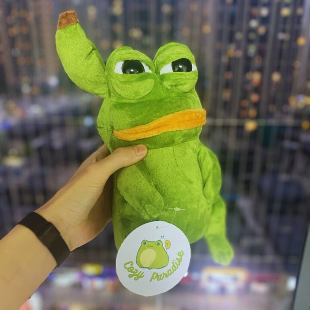 Pikachu Pepe the Frog Kawaii Stuffed Toy for Kids Soft - Etsy