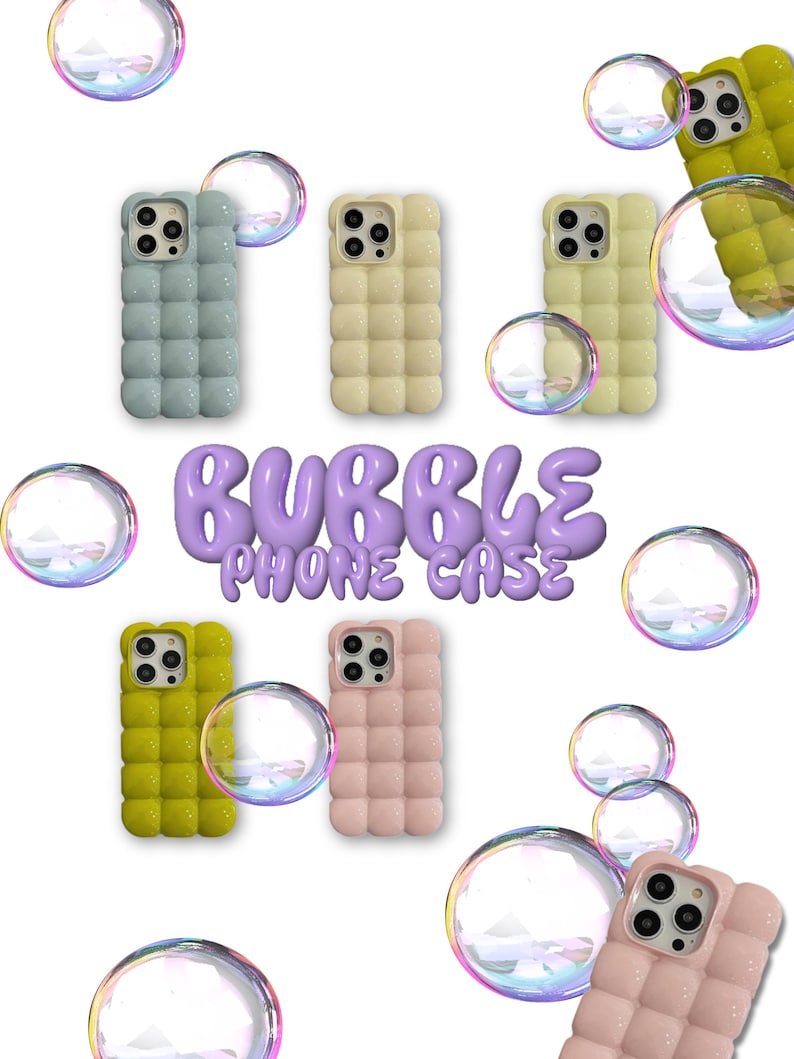 Floral Bow Coquette BUBBLE Phone Case (ADORN Phone Accessories ...