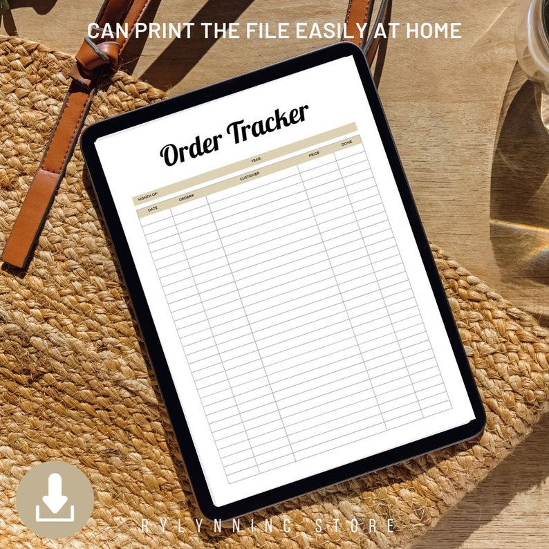 2 Order Form Planner, Business Card Template, Invoice Template ...