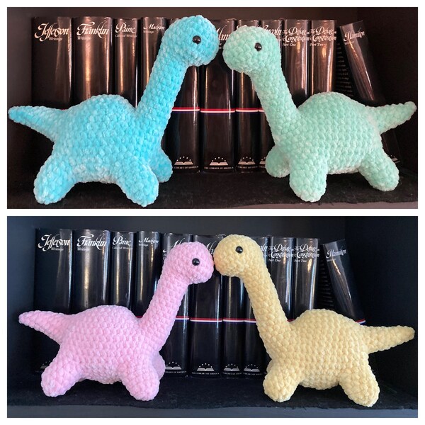 Plush Dinosaur - Etsy