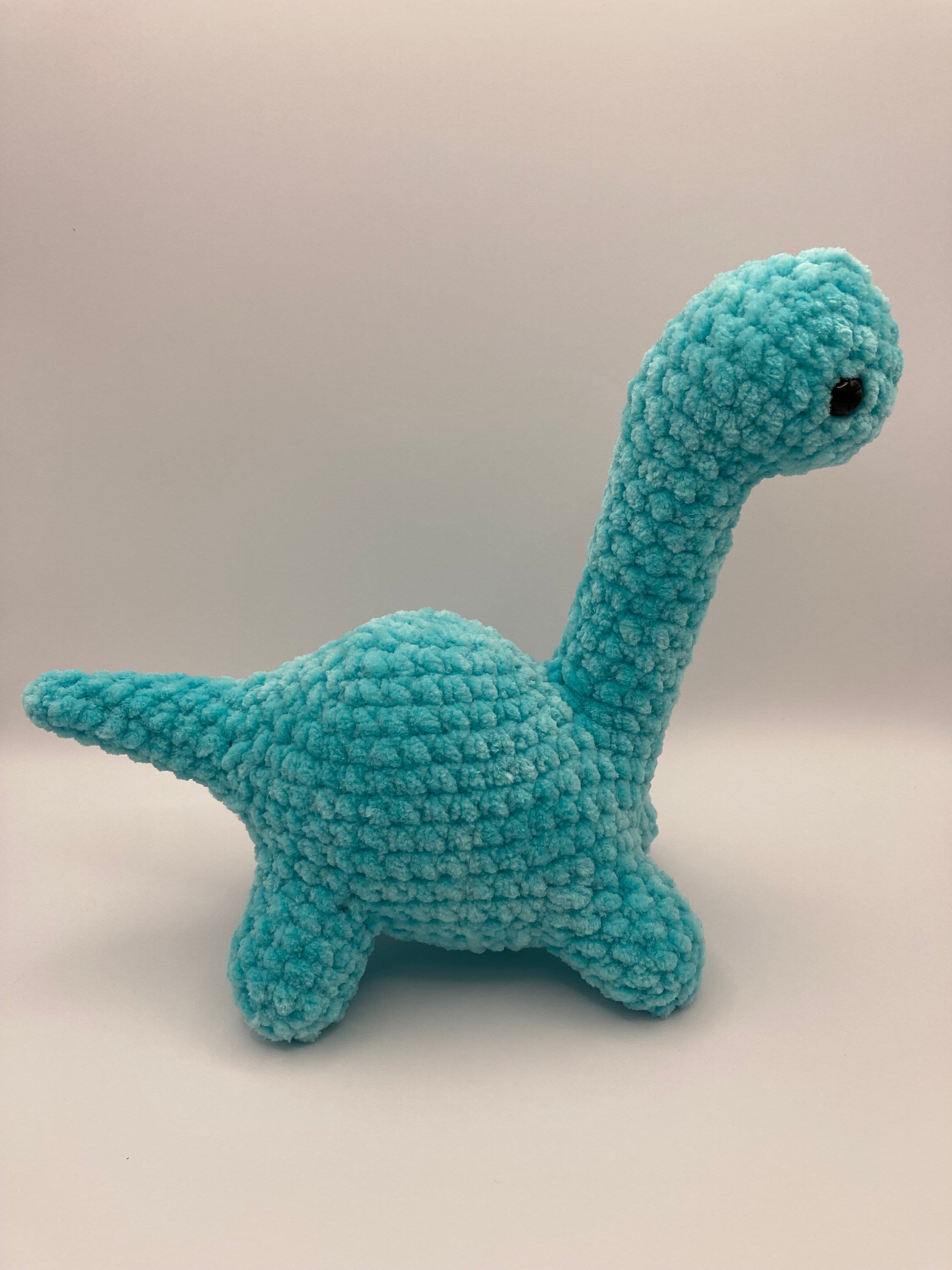Crochet Amigurumi Plush Brontosaurus Stuffed Brontosaurus - Etsy