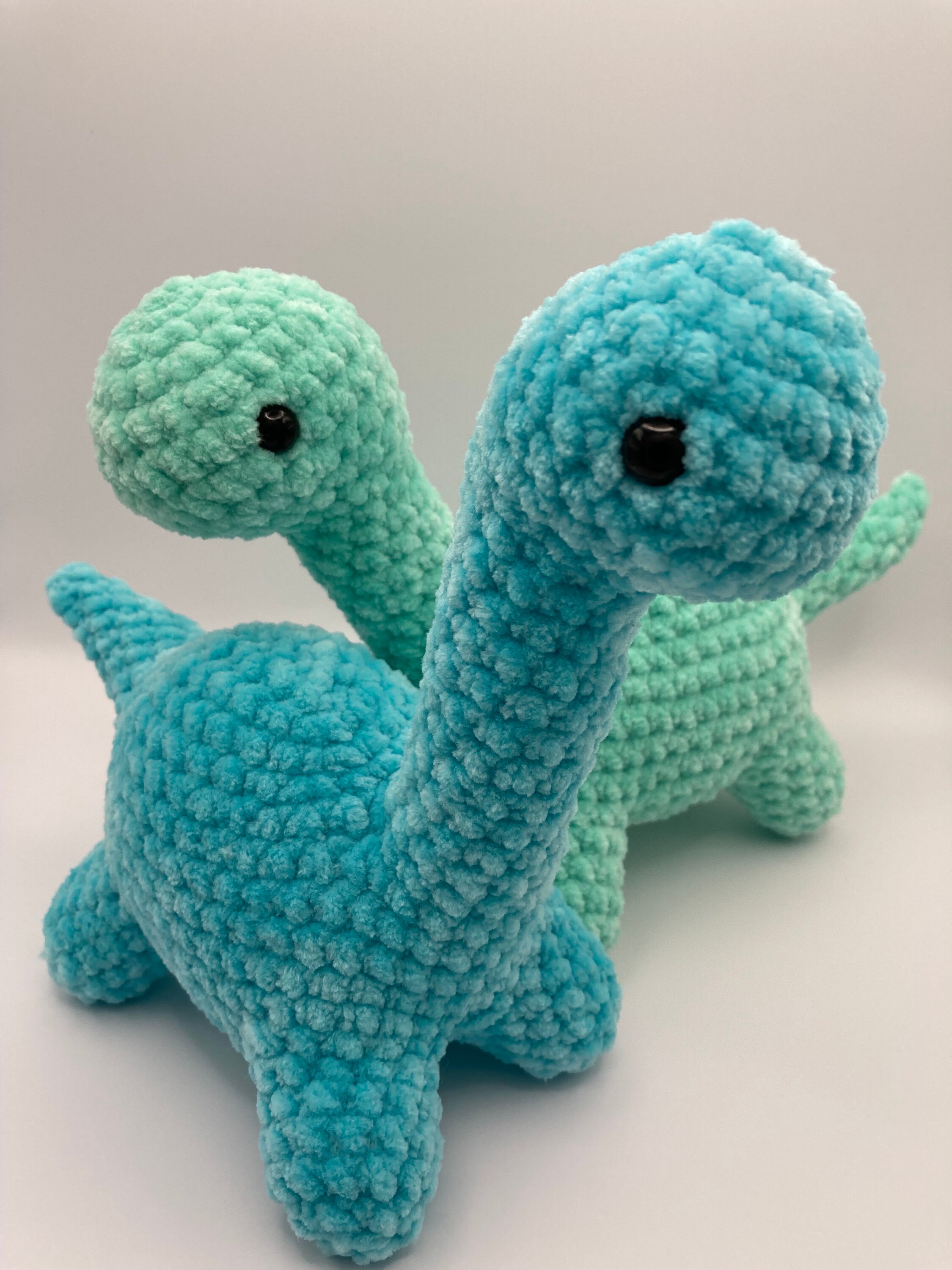 Crochet Amigurumi Plush Brontosaurus Stuffed Brontosaurus - Etsy