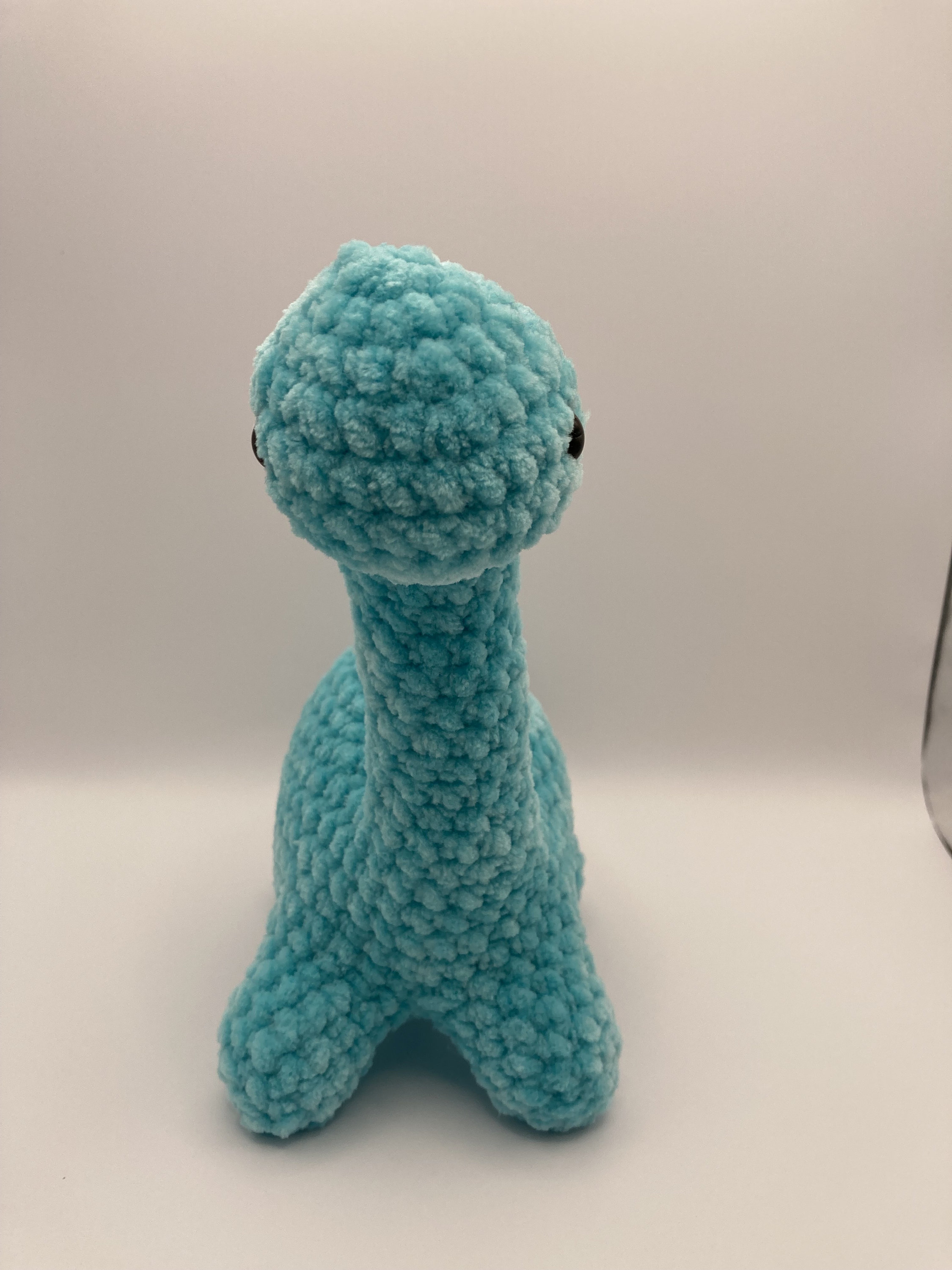 Crochet Amigurumi Plush Brontosaurus Stuffed Brontosaurus - Etsy
