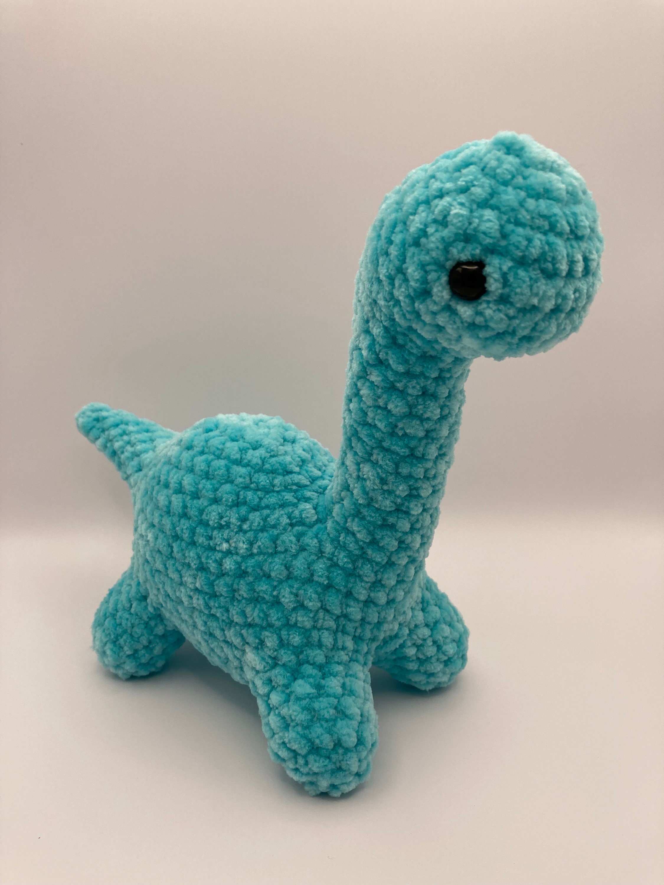 Crochet Amigurumi Plush Brontosaurus Stuffed Brontosaurus - Etsy