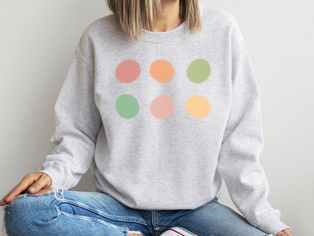 Artist Paint Palette Sweatshirt, Spring and Summer Sweatshirt ...