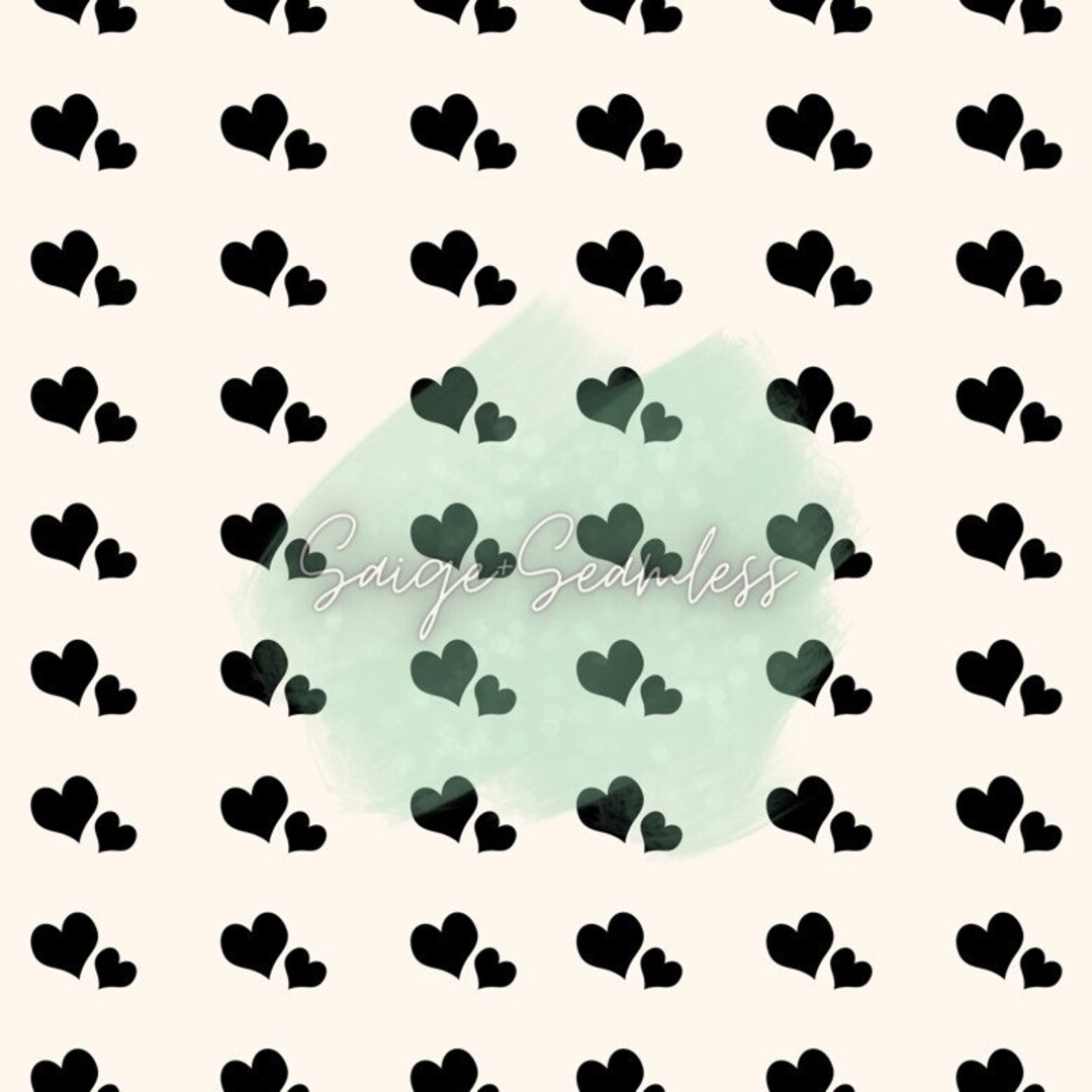 Basic Hearts Seamless Design File - Valentines Day - February 14 ...