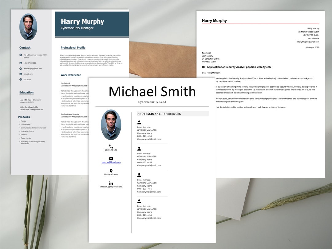 Resume CV Template, Everyday Professional Creative Resume, Microsoft ...