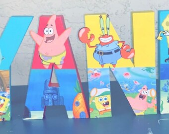 Spongebob Sign Decor - Etsy