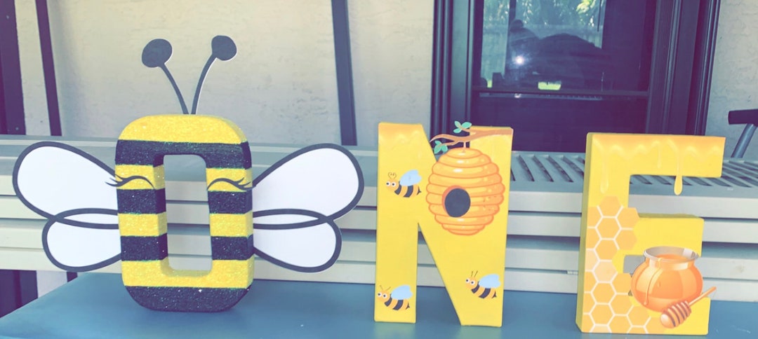 ANY THEME Custom Name, Paper Mache, Stand up Letter Name Sign, Baby ...