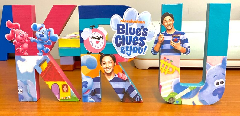 ANY THEME Custom Name, Paper Mache, Stand up Letter Name Sign, Baby ...