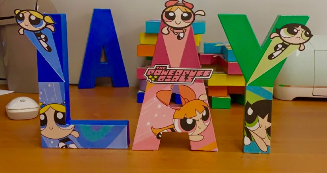 ANY Theme,stand up Letters,paper Mache,wood, Theme, Birthday - Etsy