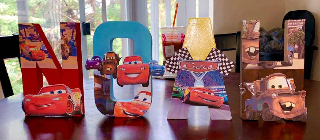 ANY THEME Custom Name, Paper Mache, Name Sign, Baby Shower Gift, Custom ...