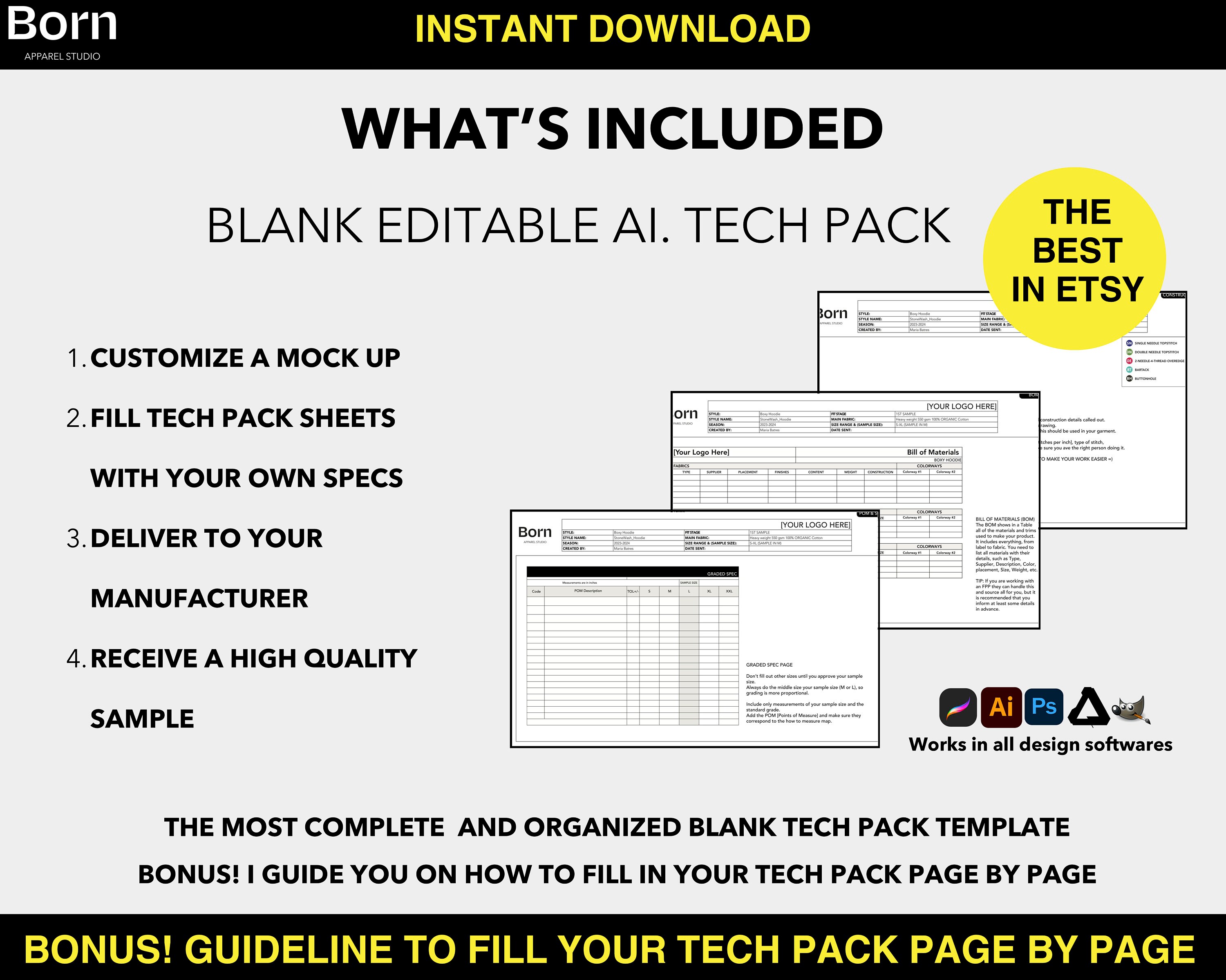 Fashion Cargo Pants Mock up Template, Editable Trousers Pants Mockup ...