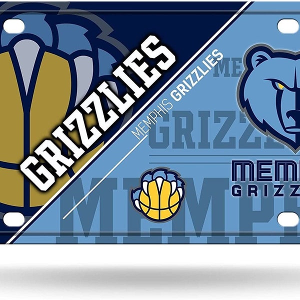 Memphis Grizzlies License Plate - Etsy