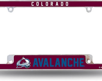 Colorado Avalanche License Plate - Etsy