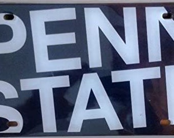 Penn State License Plate - Etsy