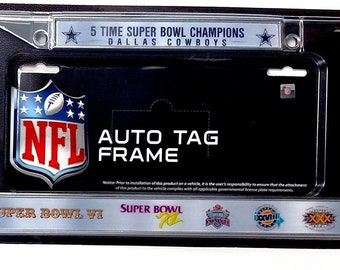 Dallas License Plate Cover - Etsy