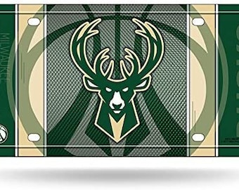 Milwaukee Bucks License Plate - Etsy
