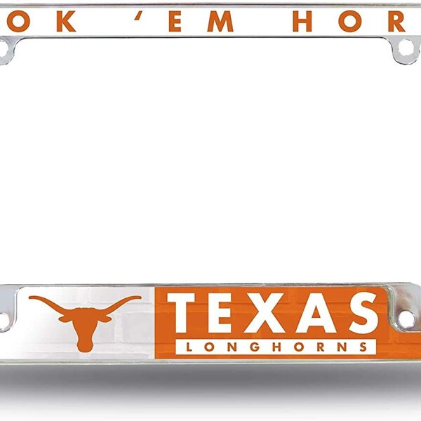 Texas Longhorns License Plate Frame - Etsy