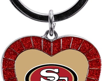 49ers Keychain - Etsy