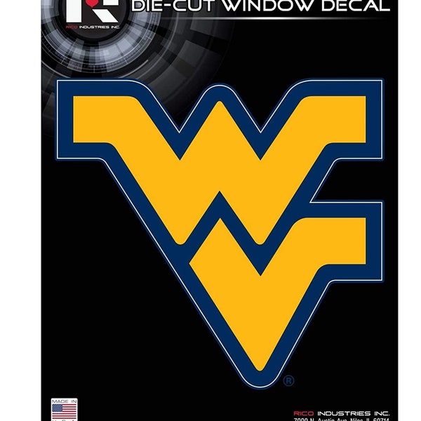 Vinyl Wvu Sticker - Etsy