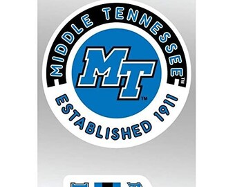 Mtsu Decal - Etsy