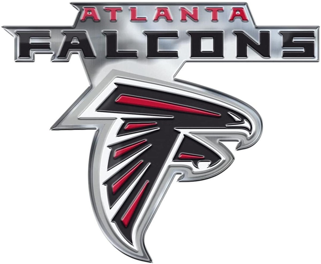 Atlanta Falcons Color Logo Emblem - Etsy